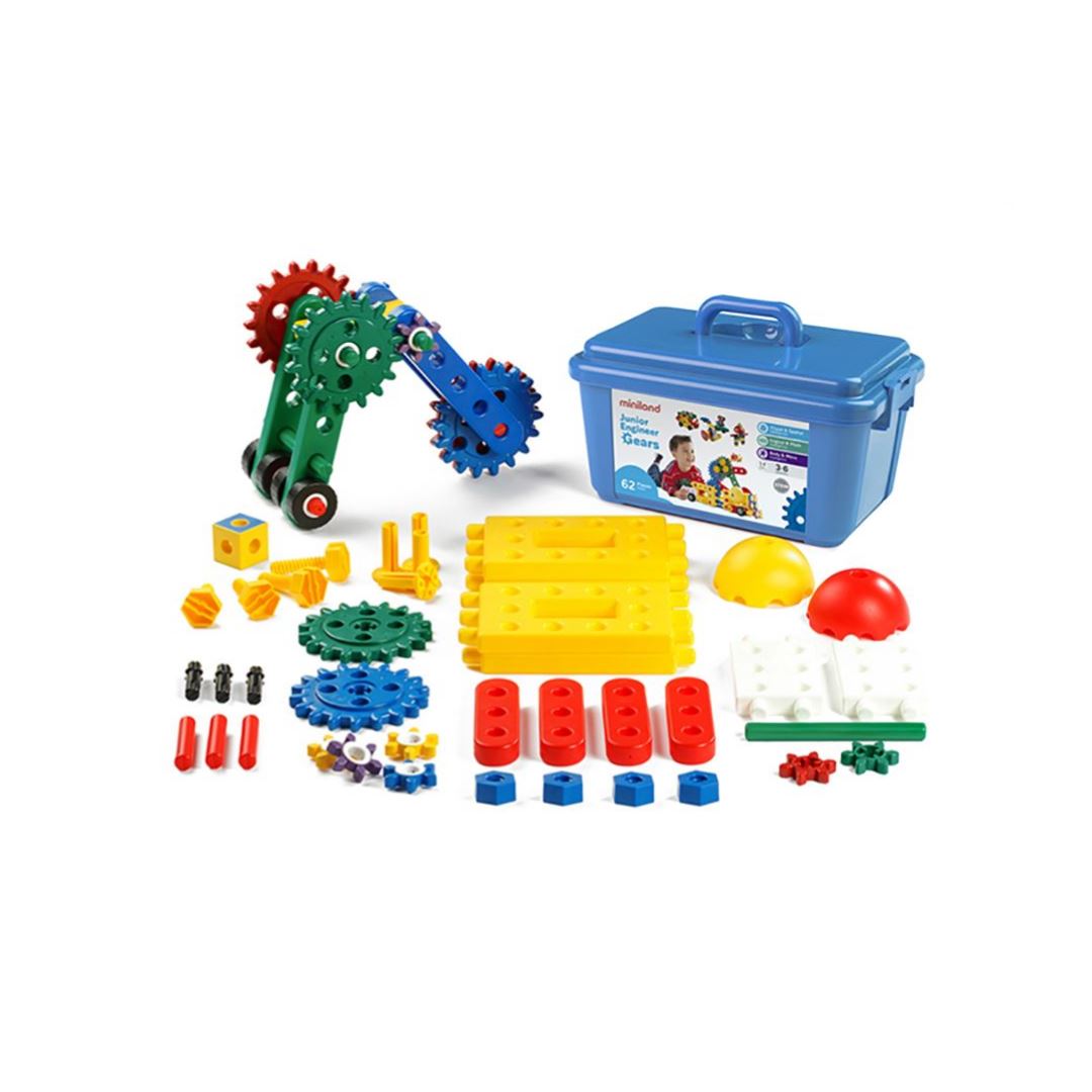 Miniland Junior Engineering Gears – moritoys