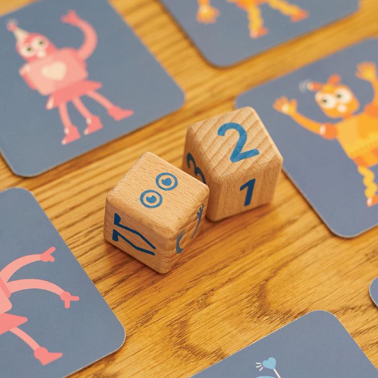 Matching & Counting Game Speedy Robots – moritoys